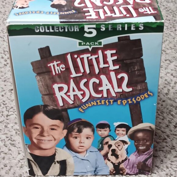 Media | The Little Rascals Funniest Episodes Vhs 1999 5tape Set Sealed ...